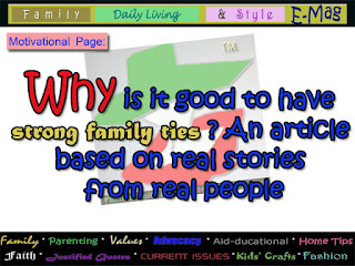 FDLS Online Magazine: The Importance of Strong Family Ties