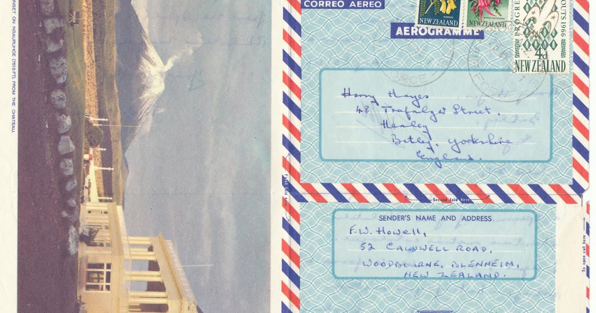 Aerogrammes & Airletters - Philatelic Archeology: New Zealand ...