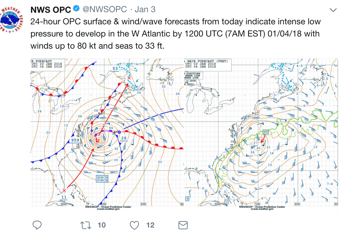 Cliff Mass Weather Blog: Norwegian Cruise Ship Heads Right Into a Well ...