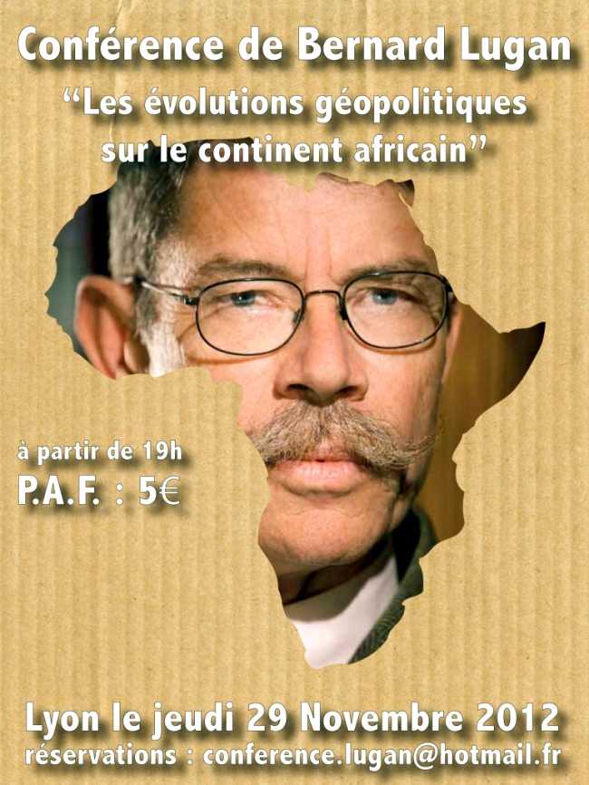 FPI-Le Gaulois: Bernard Lugan en conférence à Lyon
