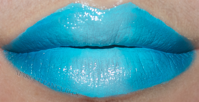 MAKEUP FANCY: Day 52: Sky blue lips w/ OCC Lip Tars