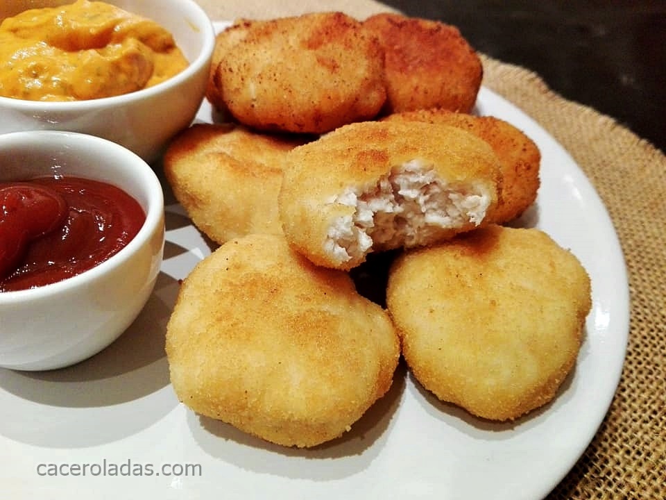 Nuggets de pollo caseros | Caceroladas