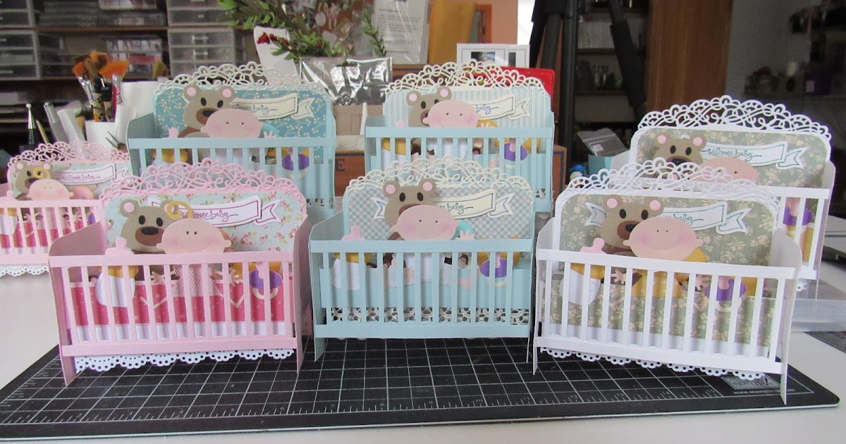 Calla Lily Studio Blog: Baby Crib Cards