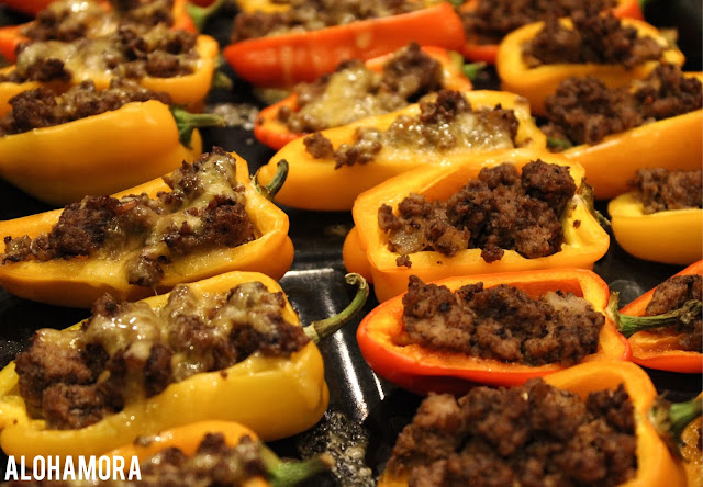 Alohamora: Open a Book: Bison Stuffed Mini Bell Pepper {Elimination ...