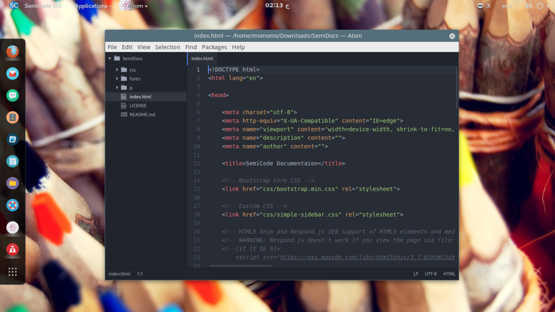 SemiCode OS - Distro Linux Untuk Programmer dan Developer - LinuxSec