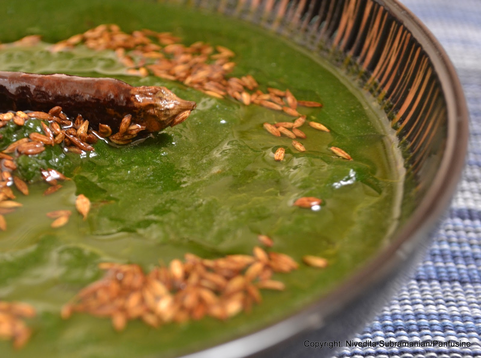 Day 233 - South Indian Style Pureed Spinach