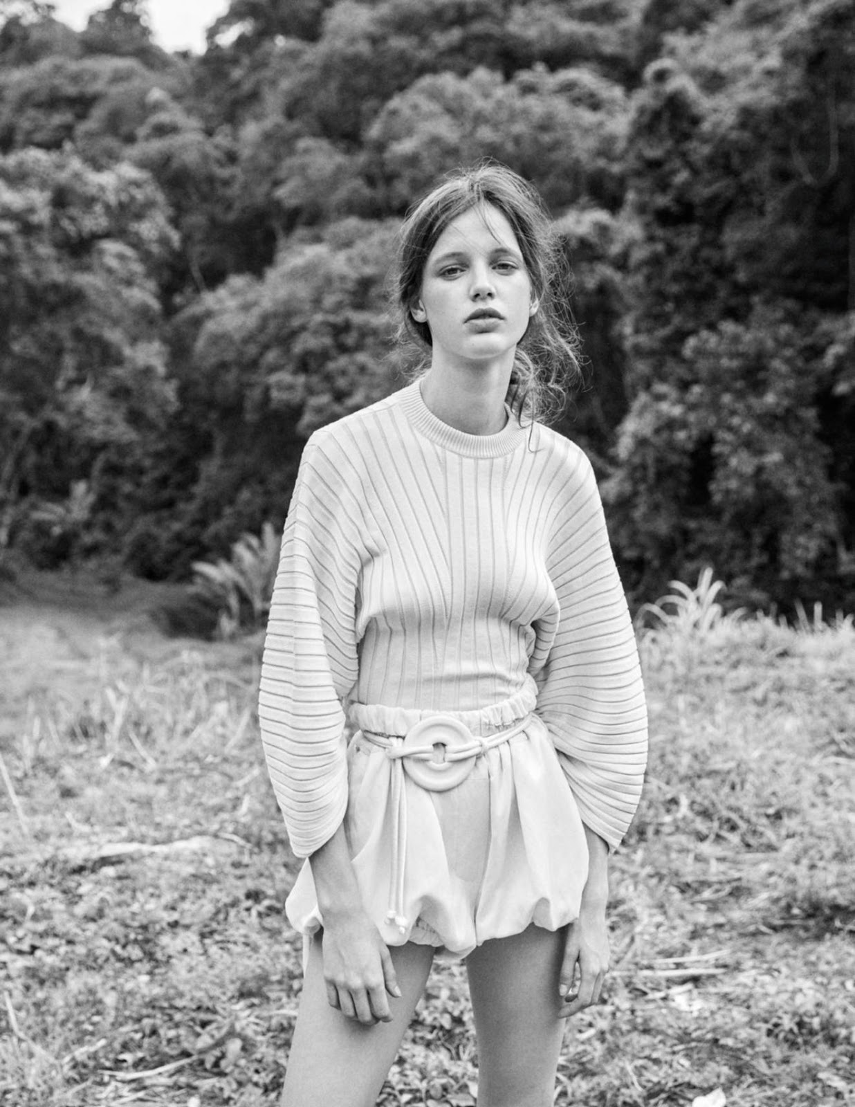 Heloise Giraud in Grazia France March 9th, 2017 by Andoni & Arantxa