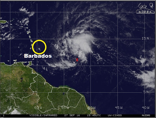 Andy Gregorio - WeatherEyes: Tropical Disturbance in Atlantic - Invest 97L