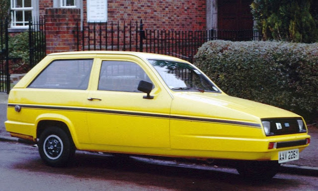 Reliant Robin, a Three-Wheeled Car That Was Voted the Worst British Car ...
