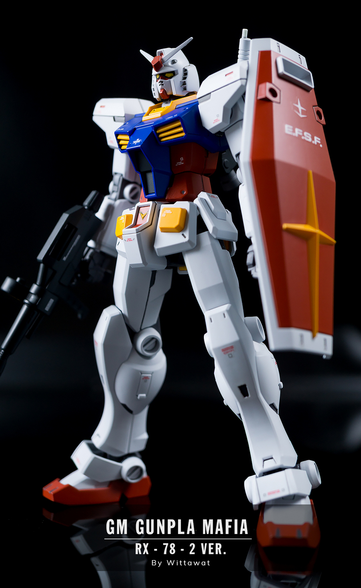 Custom Build: HGBF 1/144 GM/GM "RX-78-2 Ver."