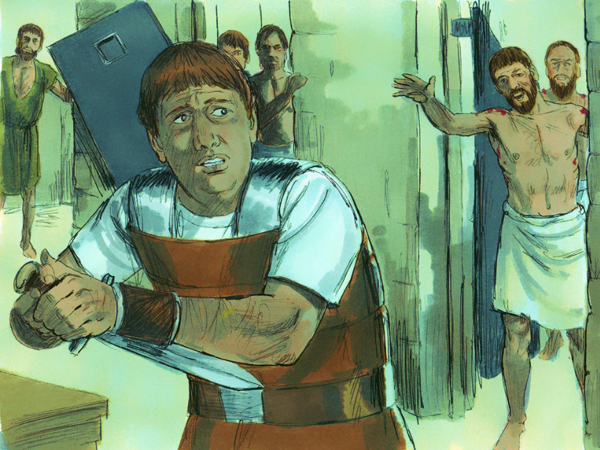 Paul and Silas Help a Jailer