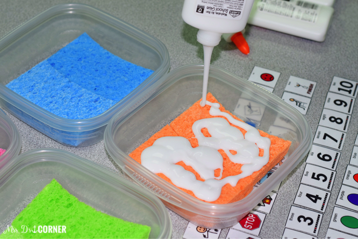 Glue Sponges in the Special Education Classroom - Mrs. D's Corner
