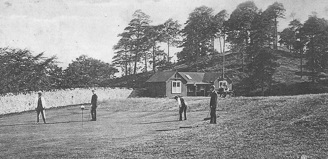 Tour Scotland: Old Photograph Golf Course Oban Scotland