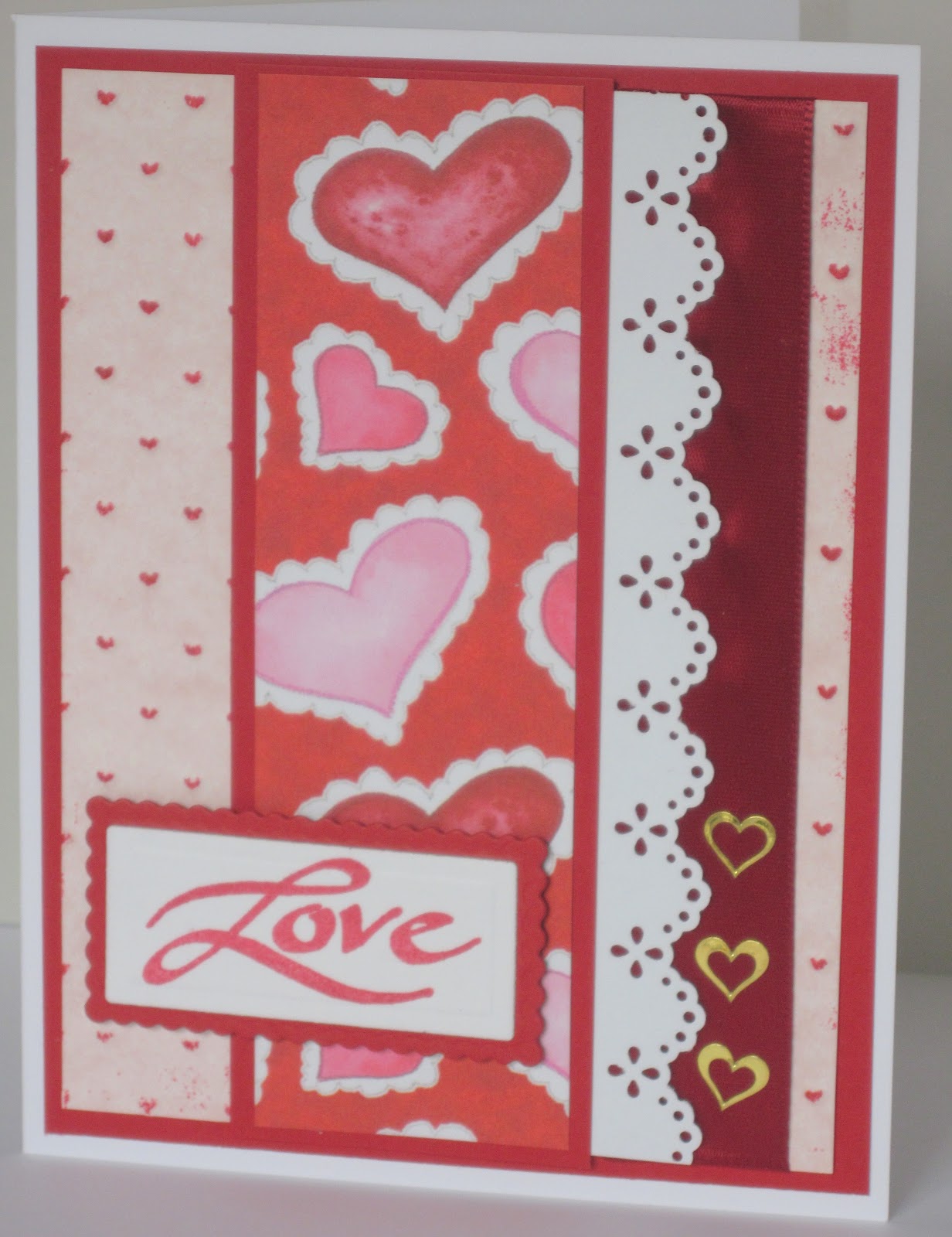 Oldstamper Musings: More love heart cards