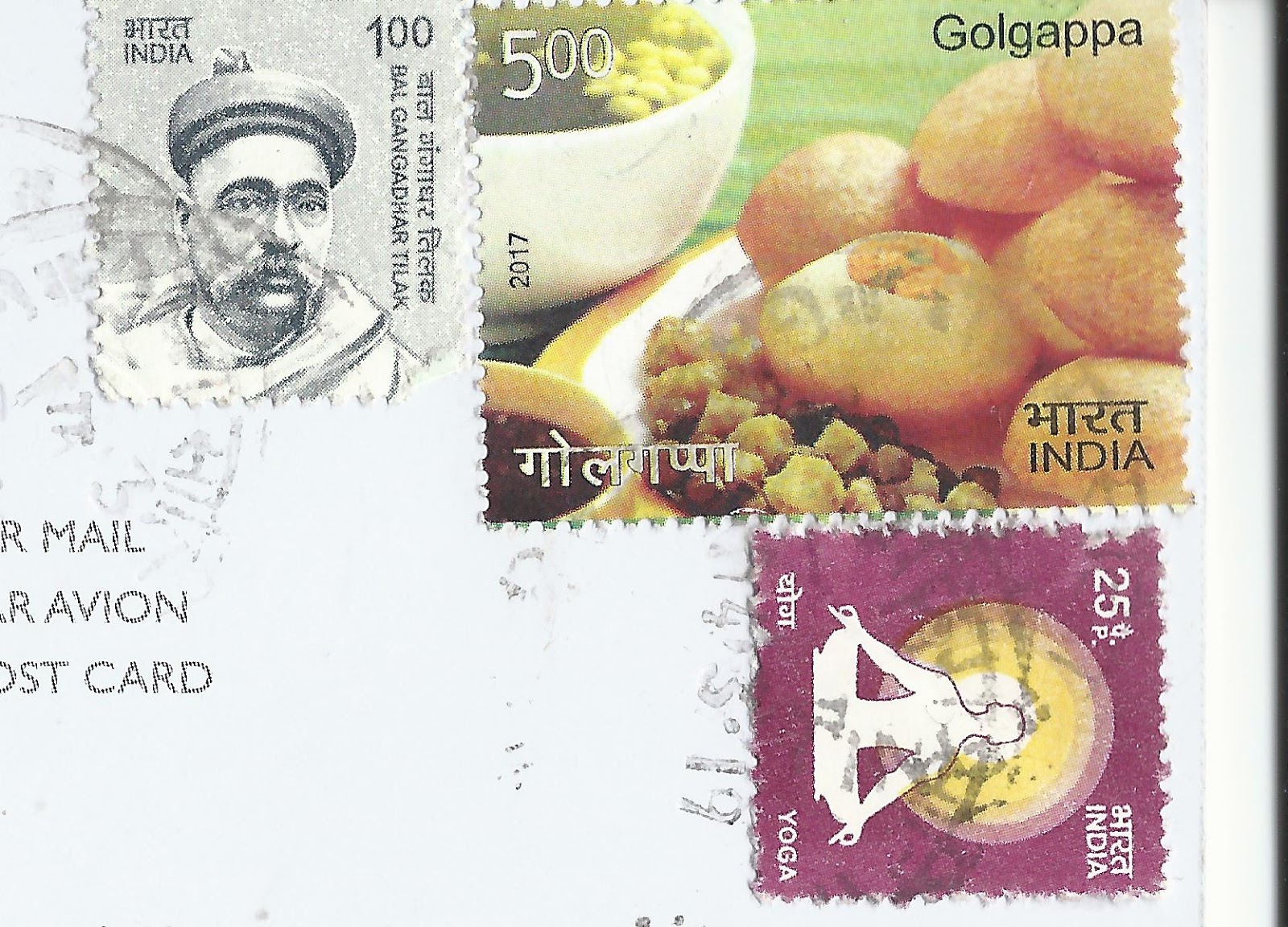 A Journey of Postcards: The Red Fort | India