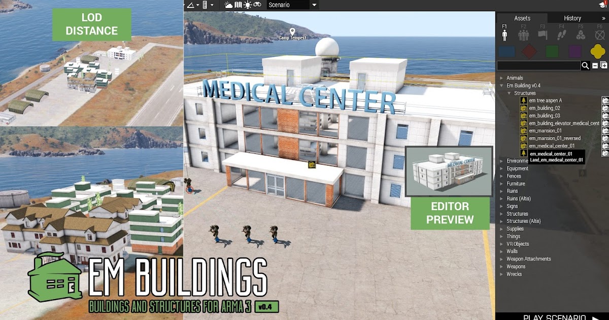 Arma 3 に CQB 用の建物を追加する Em_Buildings MOD に病院が実装 | 弱者の日記^^ - Arma 3 MODと ...