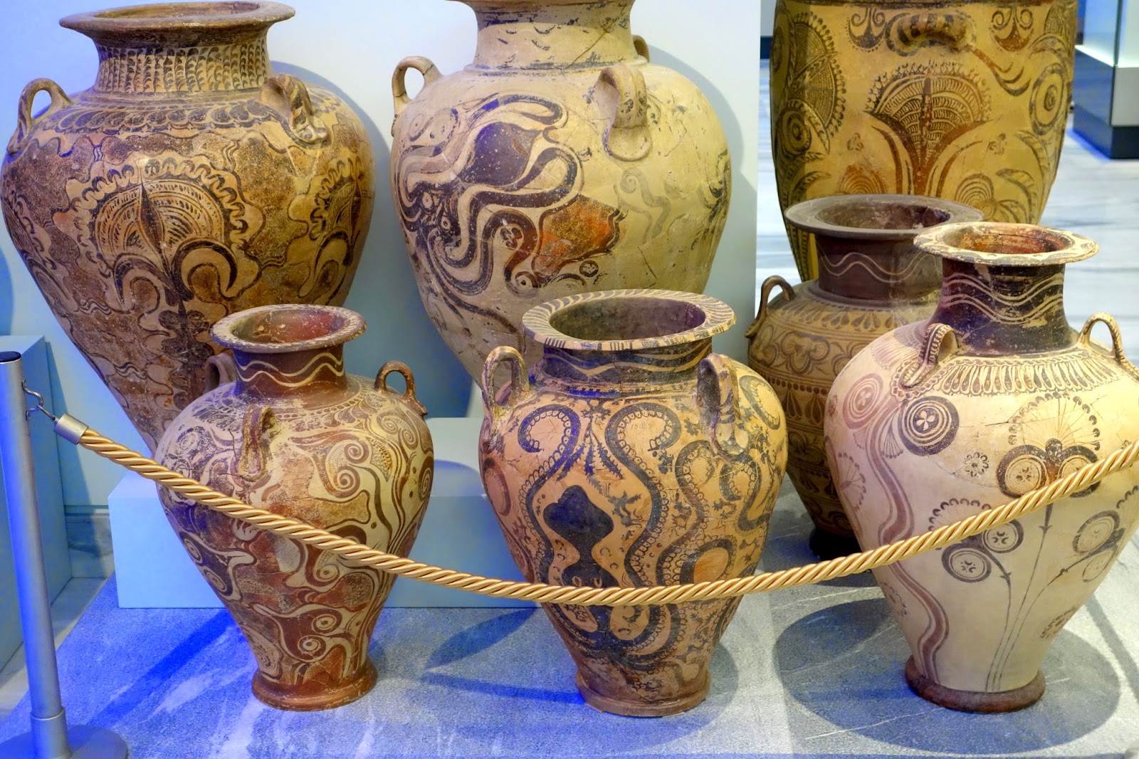 Travels with Saint Lucy: Minoan Pottery