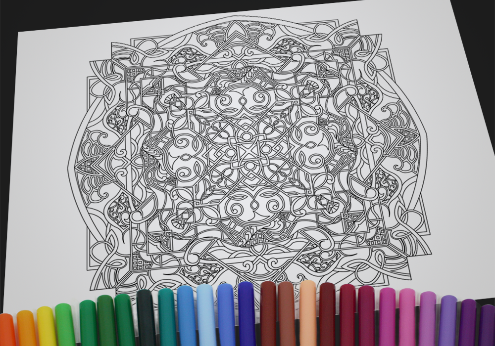 New Etsy Coloring Pages!