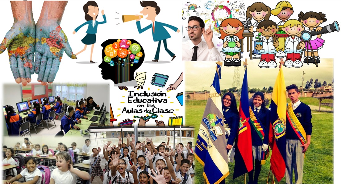 INCLUSIÓN EDUCATIVA EN ECUADOR: COLLAGE DE INCLUSIÓN ESCOLAR