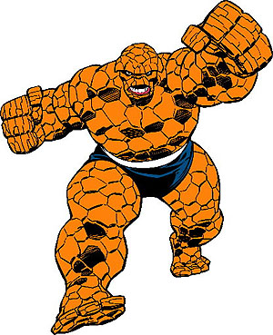 Se divertindo com informação: Os Super Heróis das HQs, o Coisa