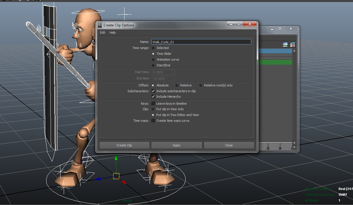3D Animation: Week 3 - Idle Breathing & Setting up Poses