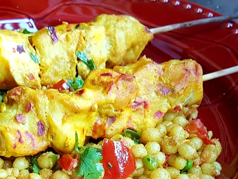 Cupcakeluv: Spicy Perle Couscous & Safran Kylling Tikka / Spicy Pearl ...