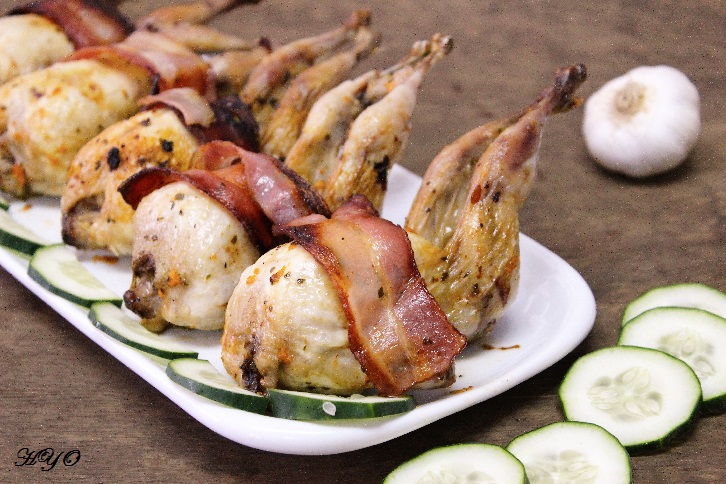 Hogar y Ocio: Codornices asadas