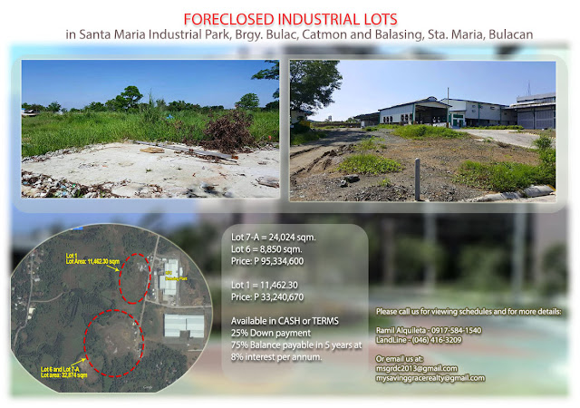 Santa Maria, Bulacan Industrial Park | MSGRDC REALTY SERVICES