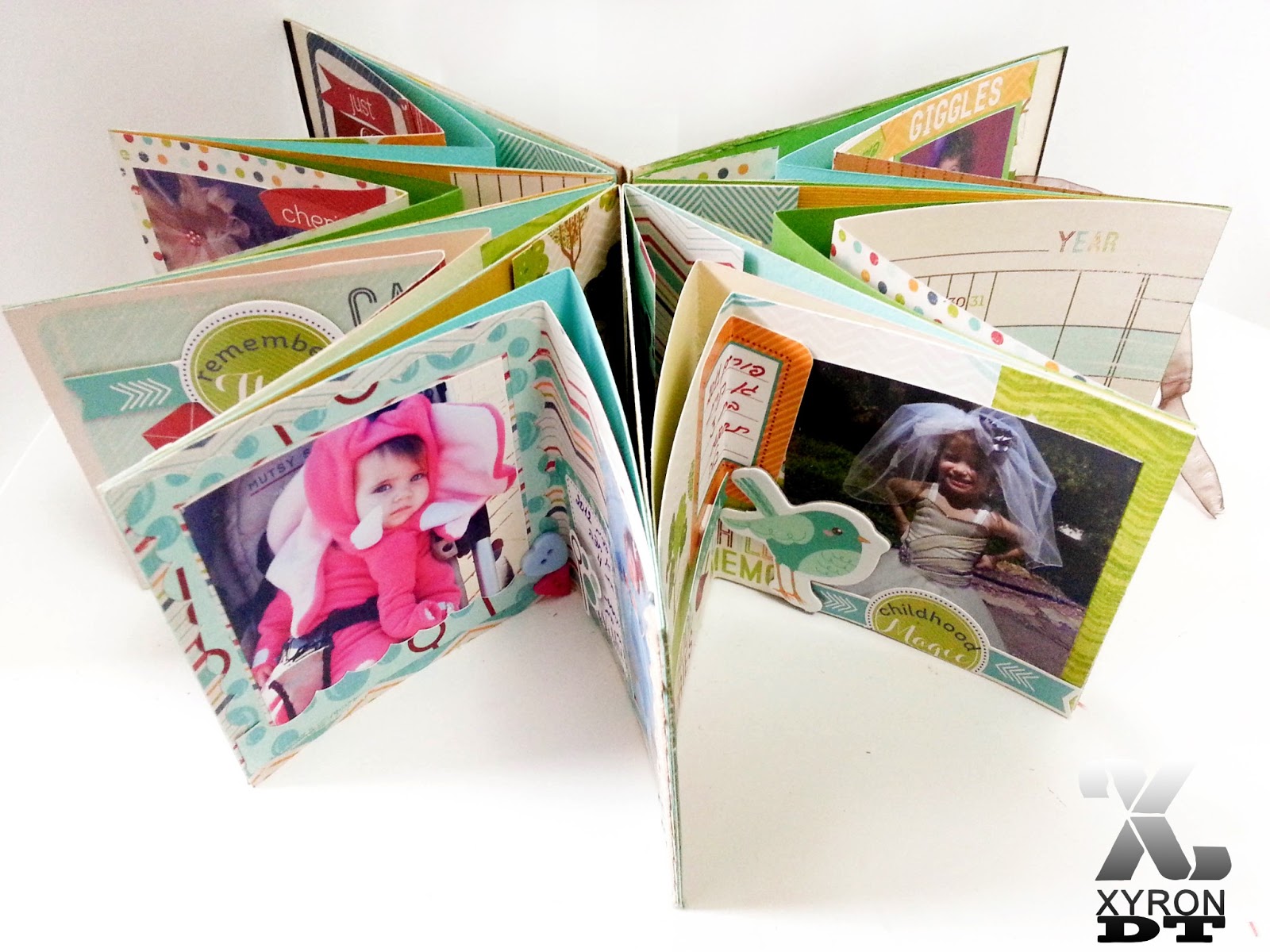 PettiBear's Fashion Roar: Star Album Tutorial [Imaginisce at XYRON blog ...