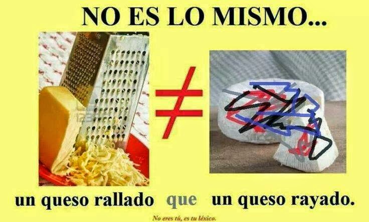 AYUDAR A ESTUDIAR: RALLAR y RAYAR . Hay rallar de ralladura y rayar de ...