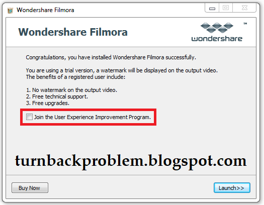 Cara Register Wondershare Filmora 8 100% BerhasilTURN BACK PROBLEM