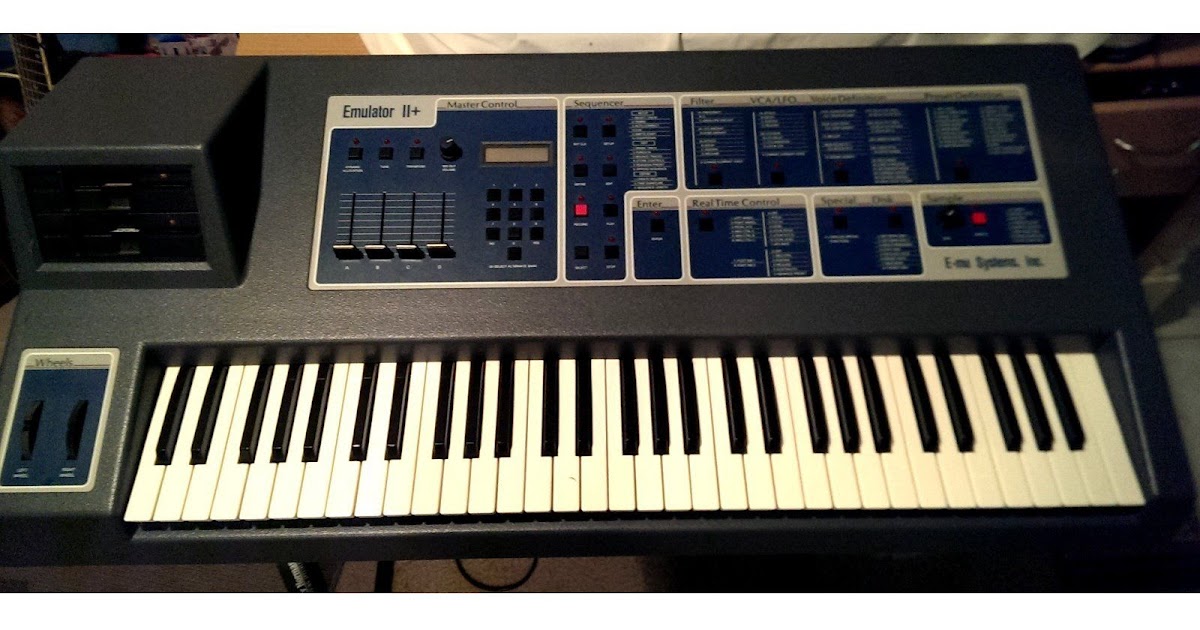 MATRIXSYNTH: E-Mu EMULATOR II SN 1917