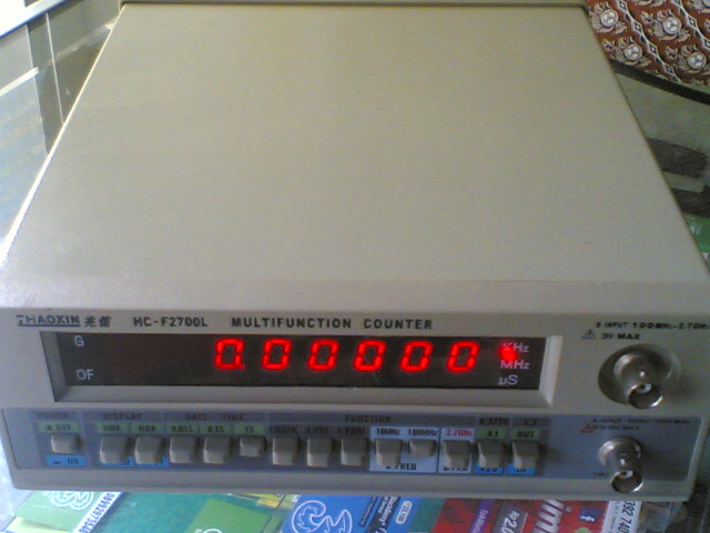 Dimensi Radio: FreQuency Counter