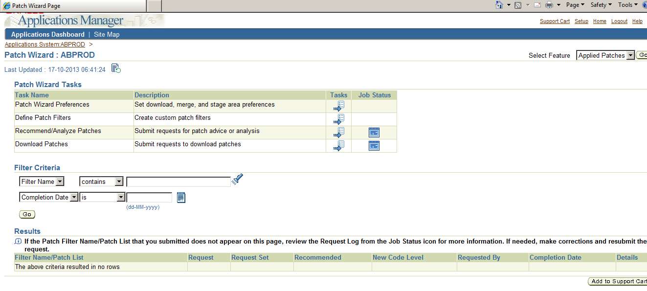 Akash Apps DBA corner: The Patch Impact Analysis using the Patch Wizard in Oracle Application ...