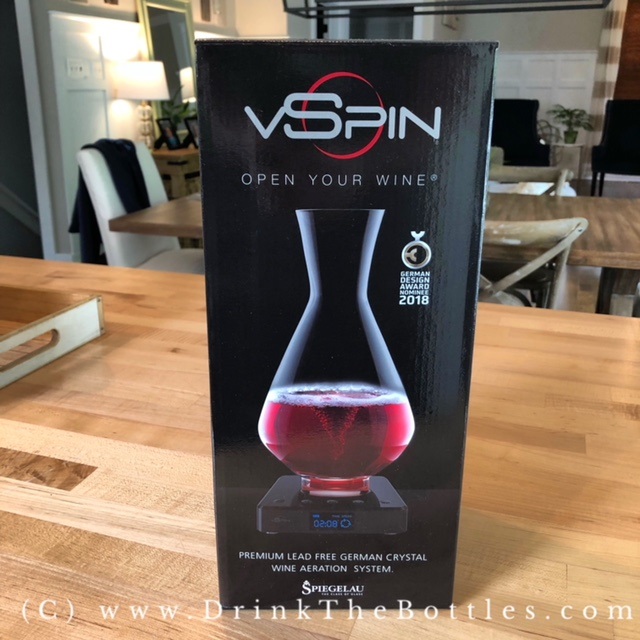 vSpin® Active Decanting Sytem - Innovative product or wine gadget?
