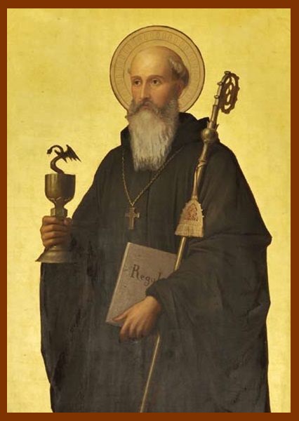 Rezar con Oraciones: Medalla-Cruz del Abad San Benito de Nursia ...