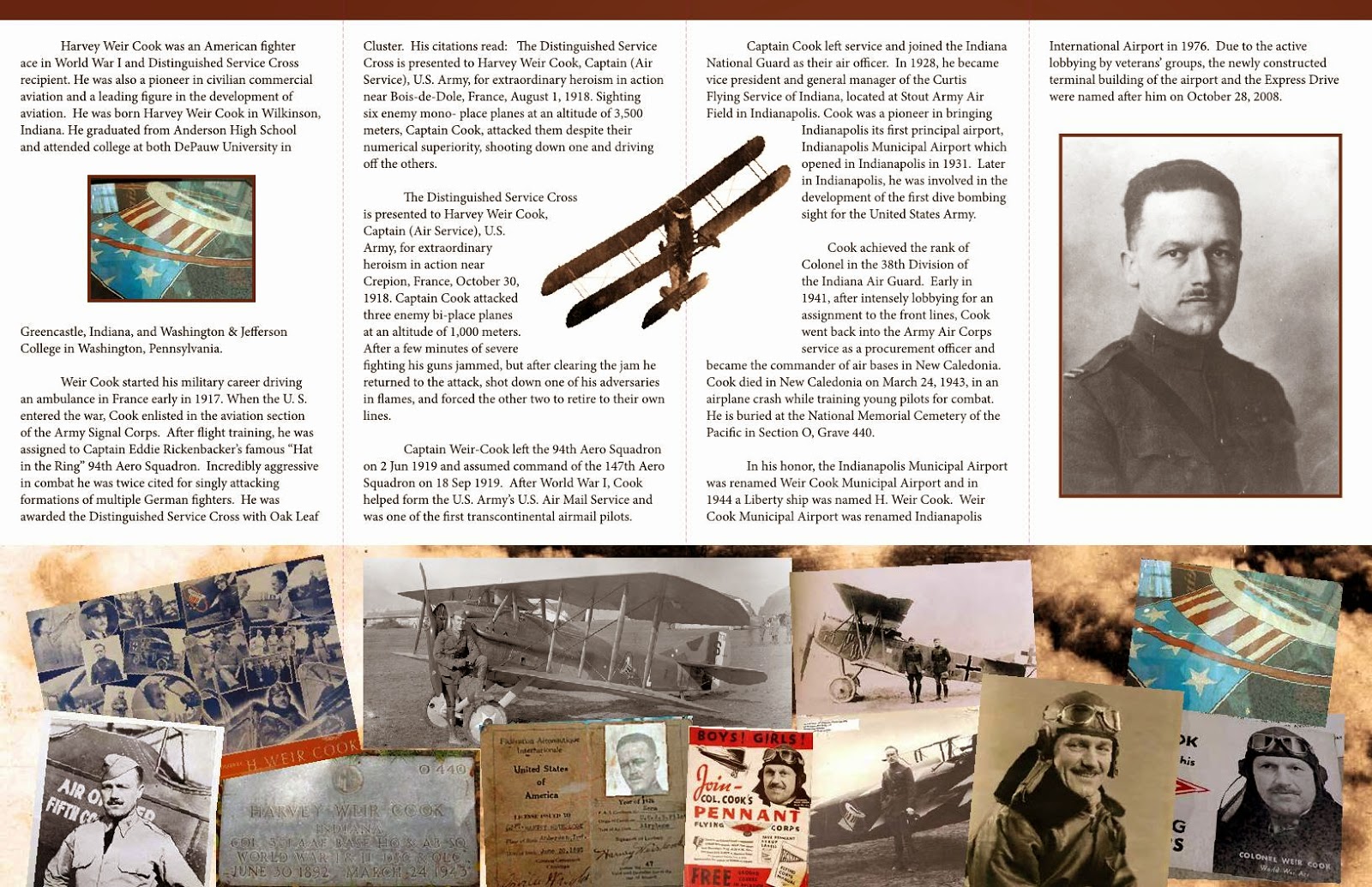 Weir Cook Memorial Project: Final Phase - Life Size Bronze Statue, Col ...