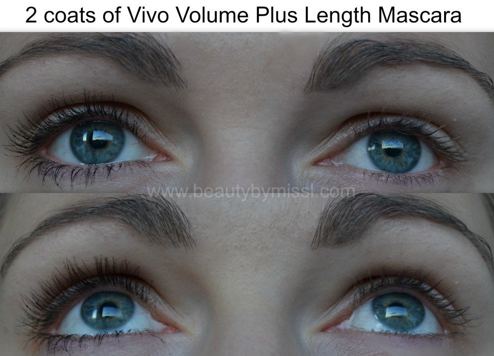 Vivo Cosmetics Volume Plus Length Mascara - Ultra Black - Beauty by Miss L