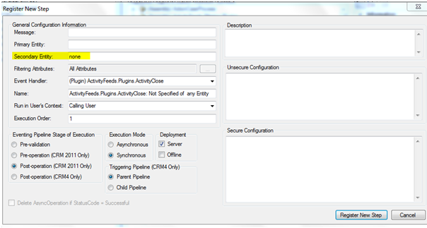 Arpit's Dynamics 365 Blog: Significance of Secondary Entity in Plugin ...