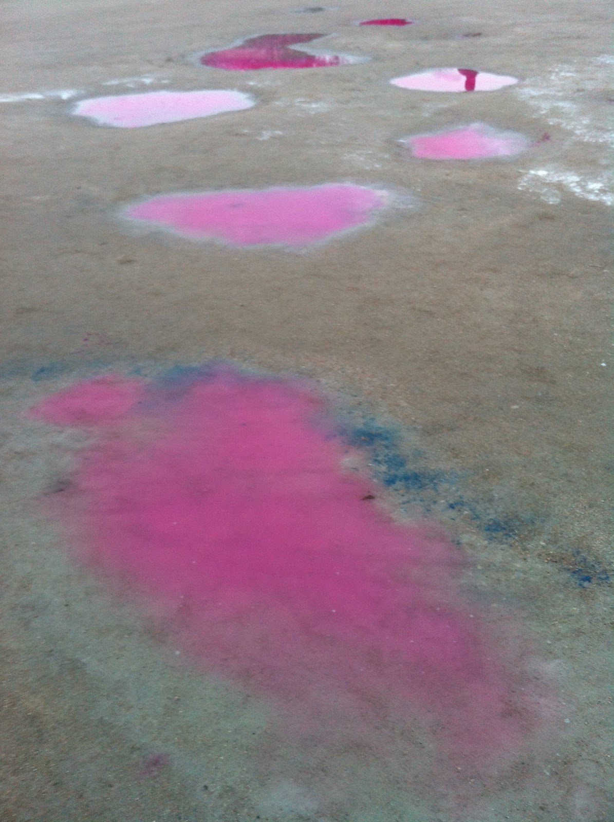 Sandra's Studio: Rain Puddles