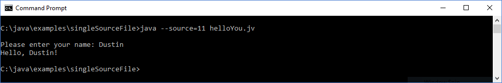 Inspired By Actual Events Jdk 11 Taking Single File Java Source Code Programs Out For A Spin