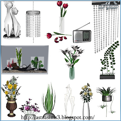AstraSims3-everything for your Sims3: Decor set 03