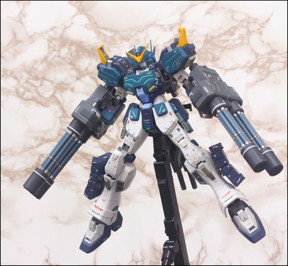 Custom Build: MG 1/100 Gundam Heavyarms Custom EW