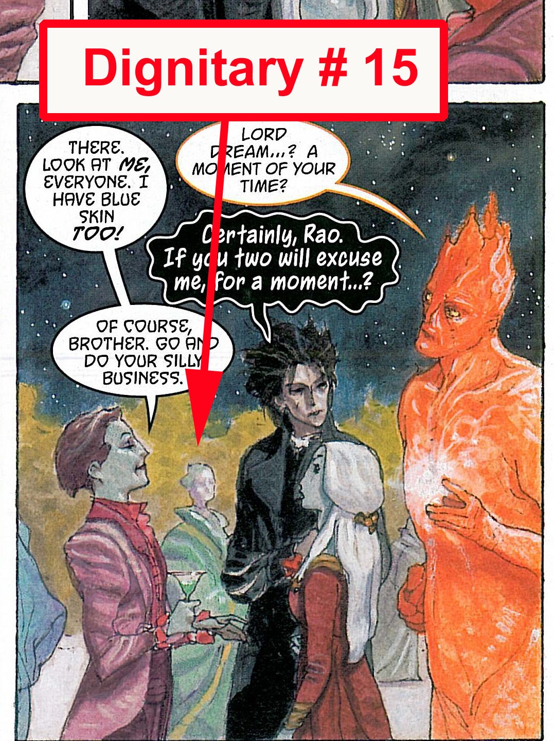 Portraits From The Sandman Universe: Dignitary # 15 (illustrated by Max ...