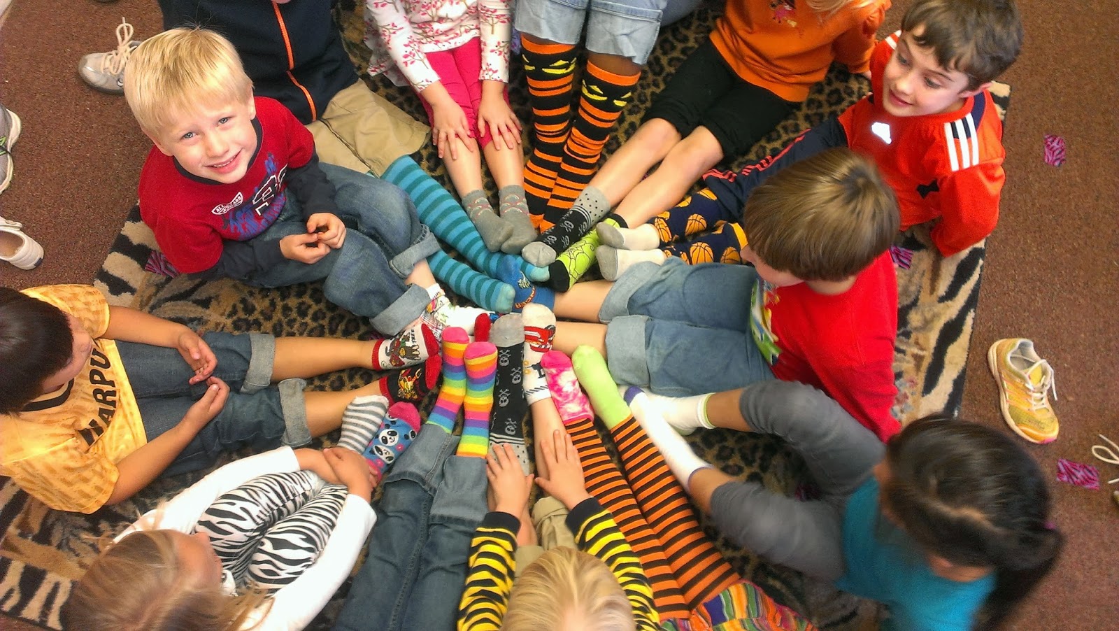 Mrs. Long's Leaping Kinders: CRAZY SOCK DAY!