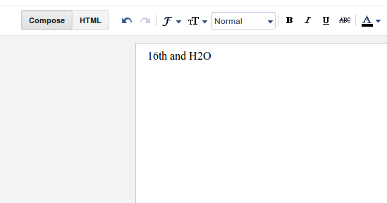 How to Write Superscript and Subscript Letters in Blogger ? « Funny ...