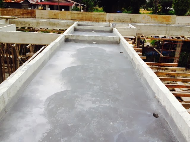 GURDWARA SAHIB LAHAT , PERAK: WATERPROOFING WORKS IN PROGRESS AT ROOF ...