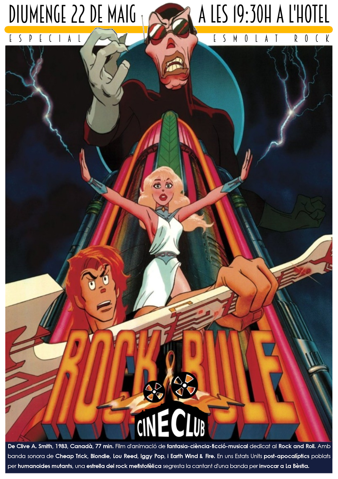 #220 - Rock & Rule (1983) | cine club matadepera