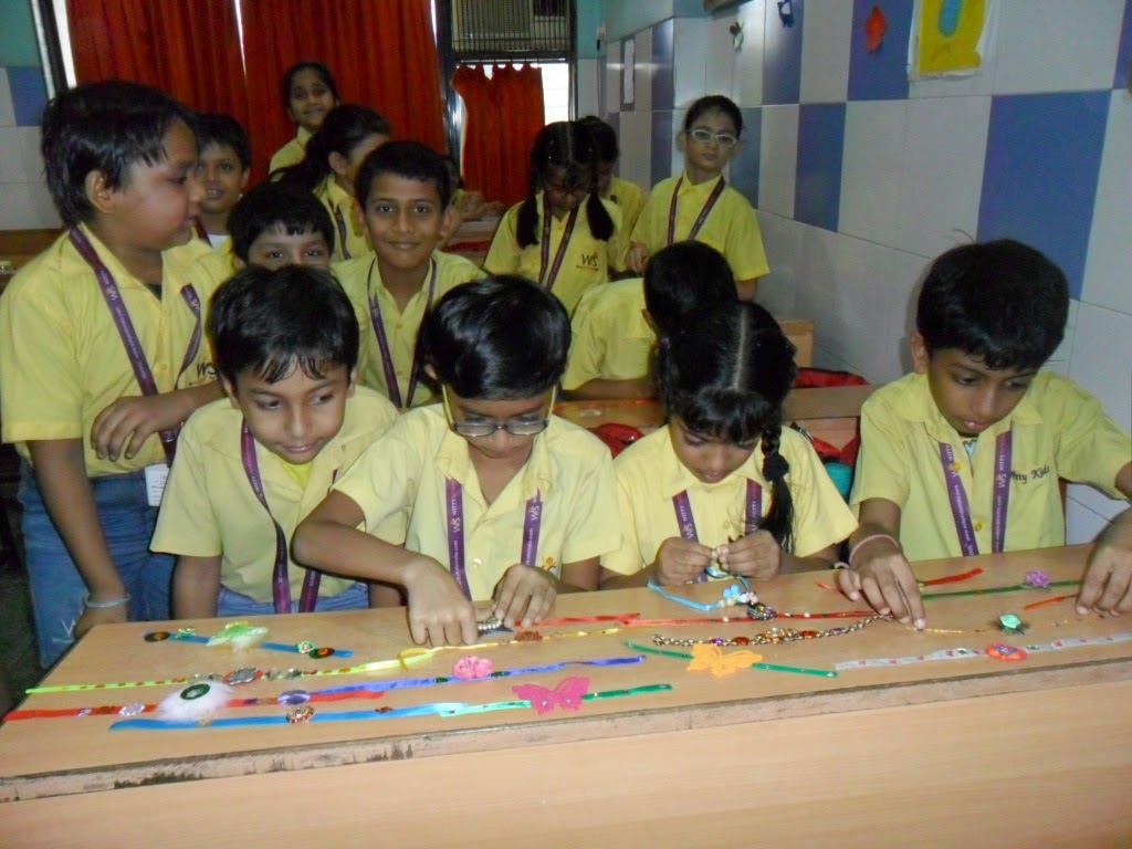 On the top of the World...: Raksha Bandhan Celebration Primary Section ...