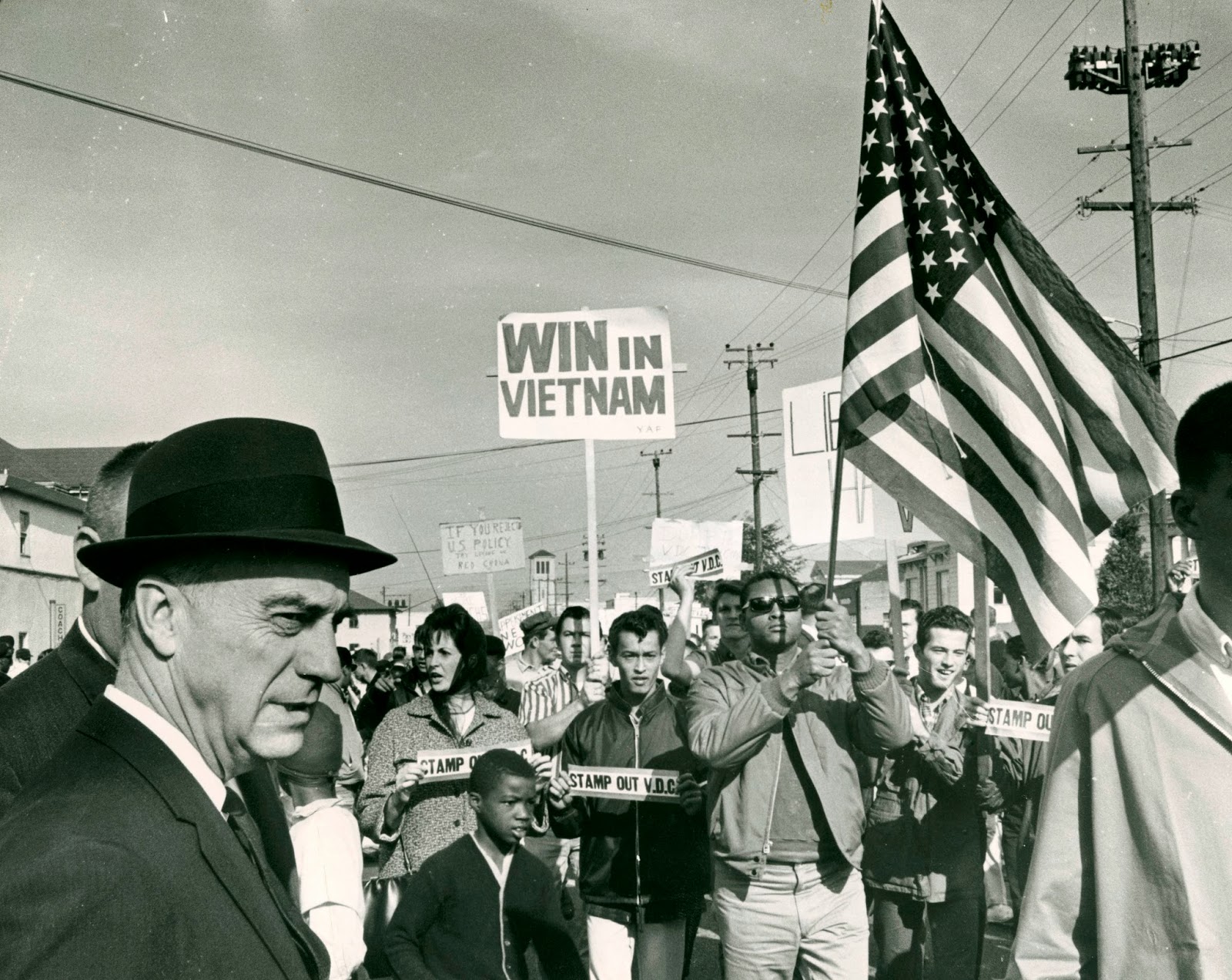 Protest Marches Grow into The Antiwar Movement in the 1960s ~ Vintage ...